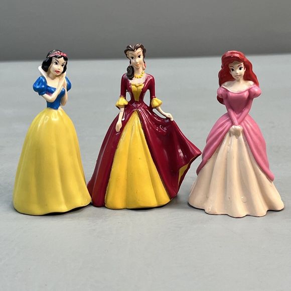 Disney | Toys | Disney Princess Figurines Plastic Cake Toppers Figures ...